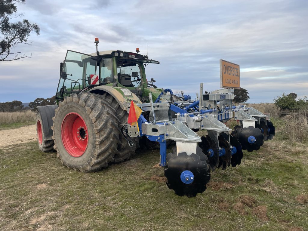 Forestry Ripper Hiller - twin-row - Doyle Ag & Fabrication